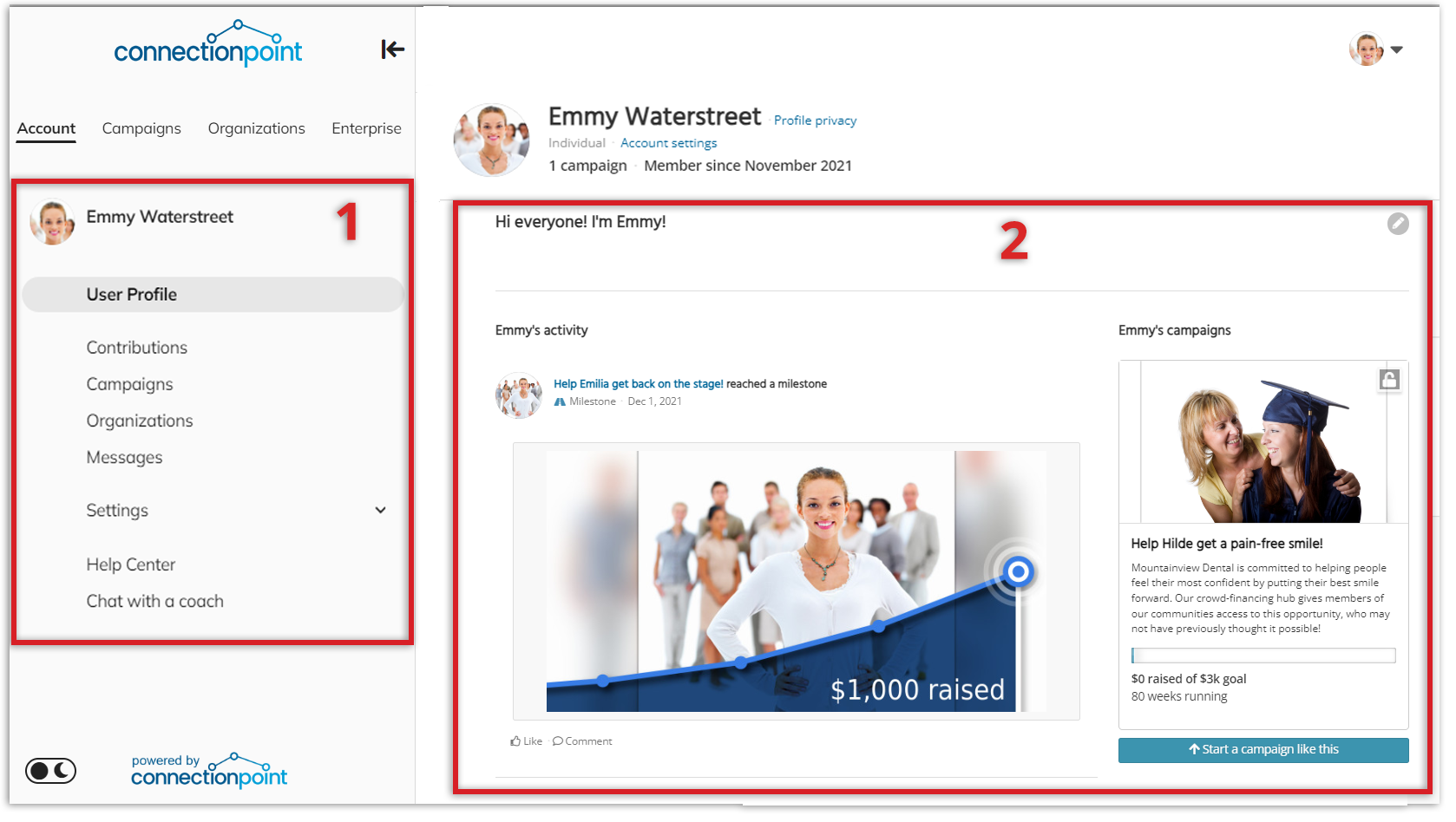 Navigating the platform - ConnectionPoint Help Center