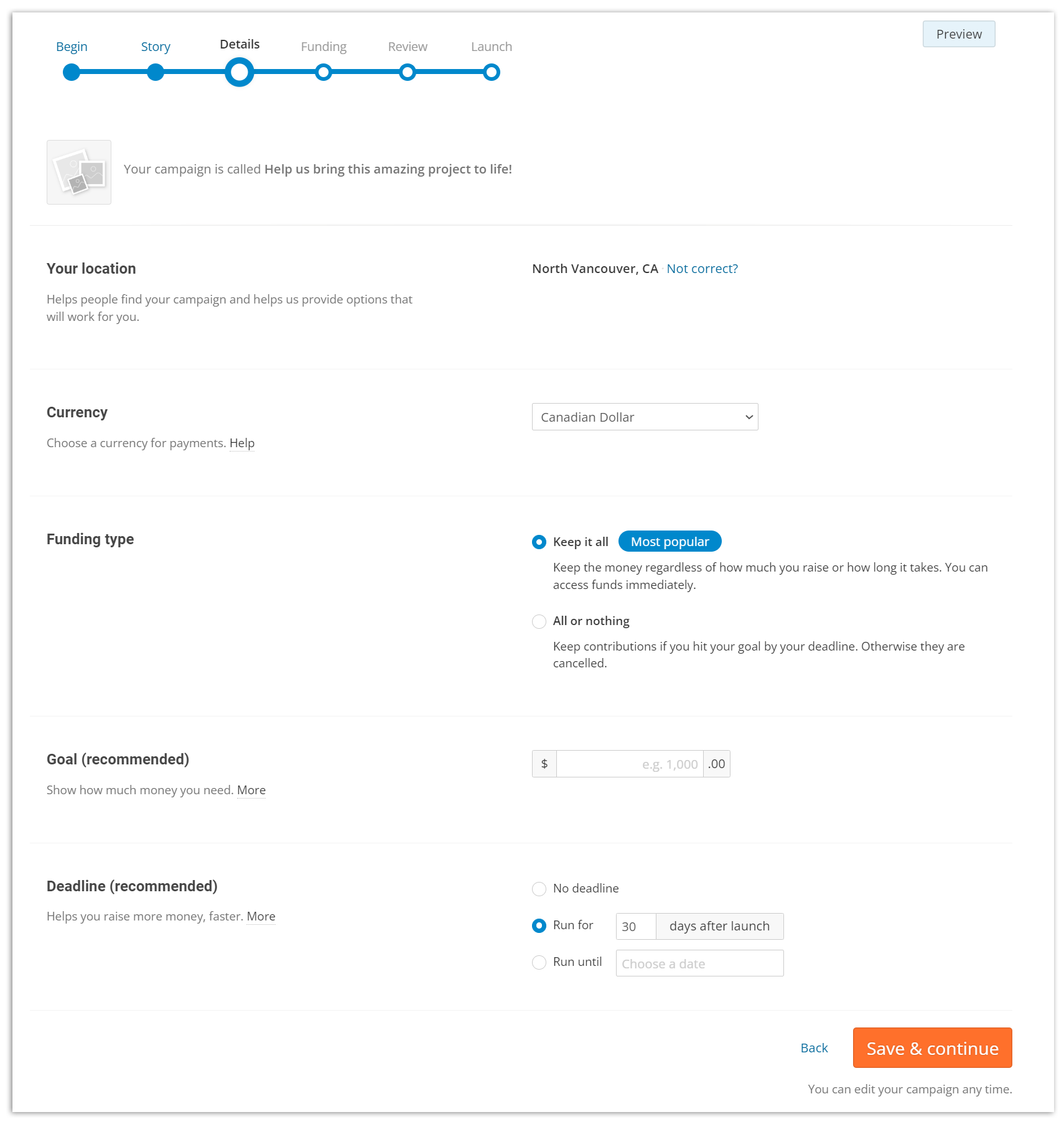 How to Create a Campaign