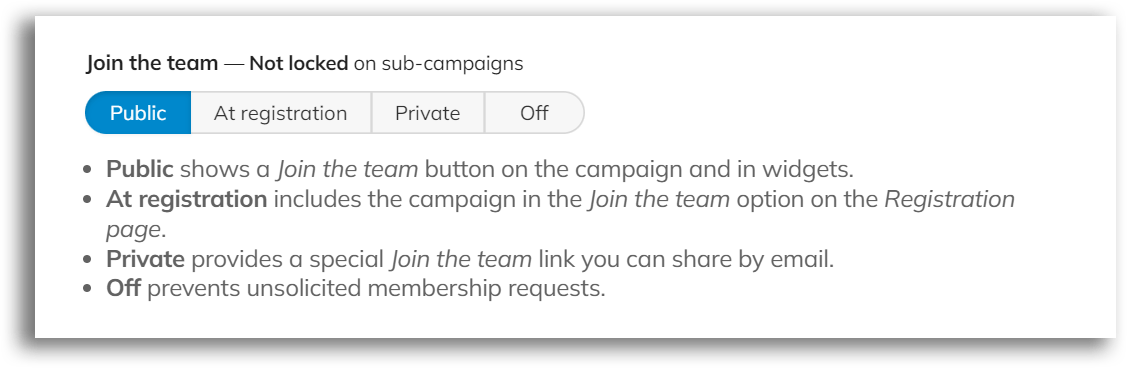 How to invite team members to a sub-campaign