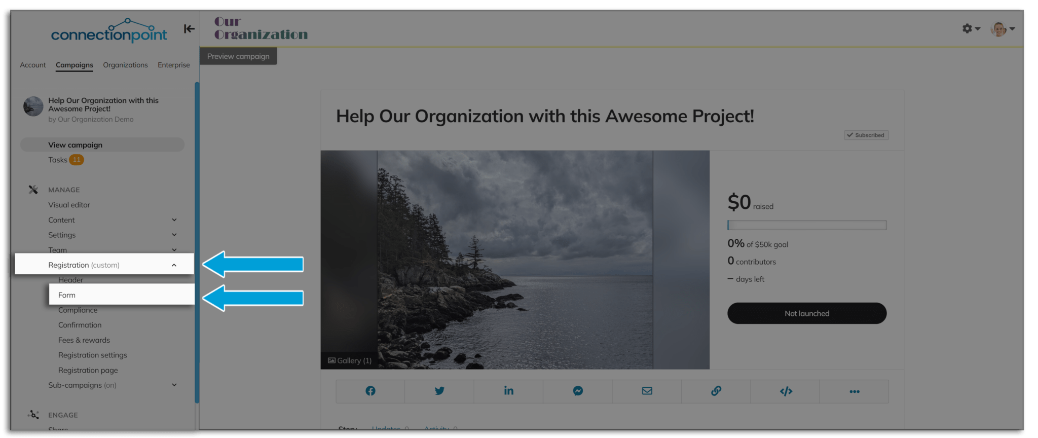 Allowing team members to skip registration